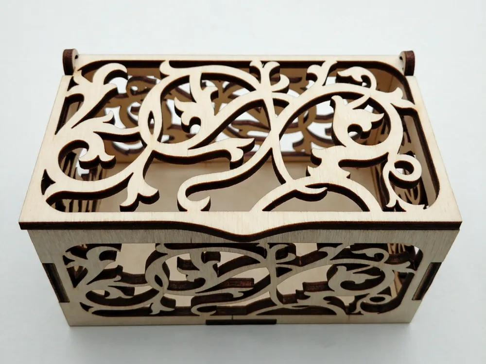 Persian fretwork box by TheArchist MakerWorld: Download Free 3D Models