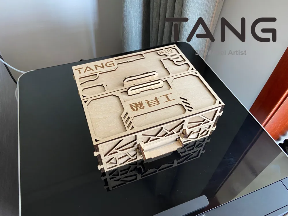 Double-Sided Multi-Layer Folding Toolbox - Free 3D Print Model - MakerWorld