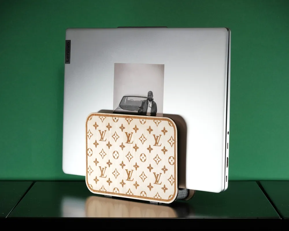LV Laptop Stand by Sakul MakerWorld: Download Free 3D Models