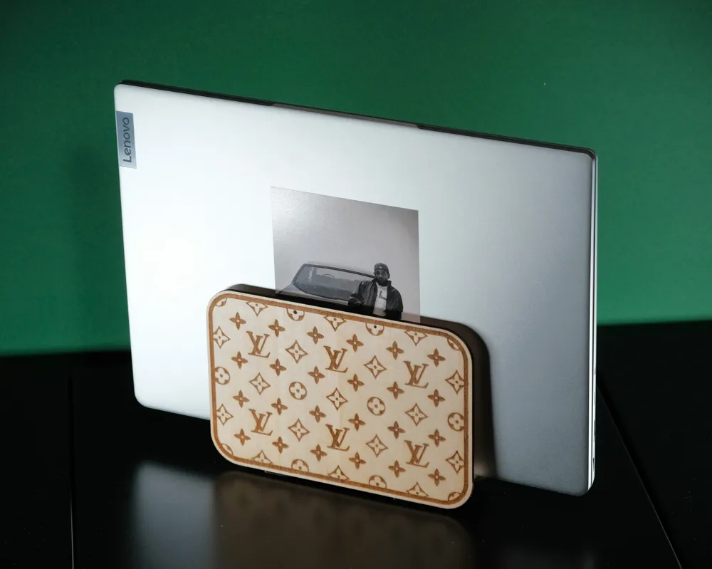 LV Laptop Stand by Sakul MakerWorld: Download Free 3D Models
