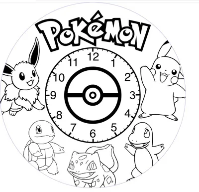 Pokemon Clock by Nyko MakerWorld: Download Free 3D Models