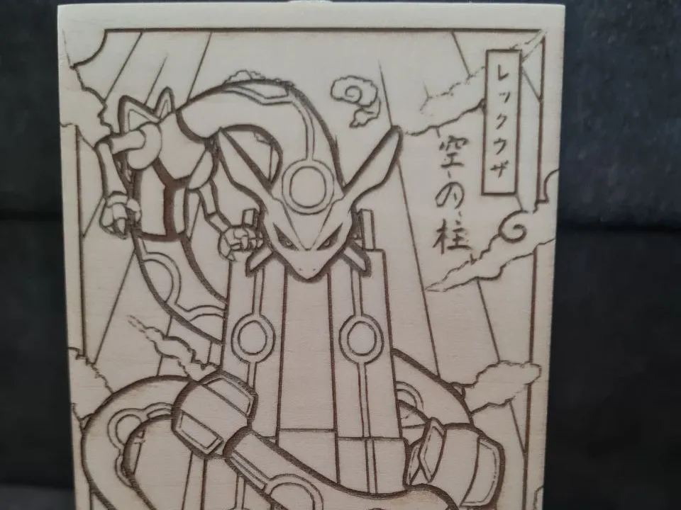 Rayquaza Portrait by Antox93x MakerWorld: Download Free 3D Models