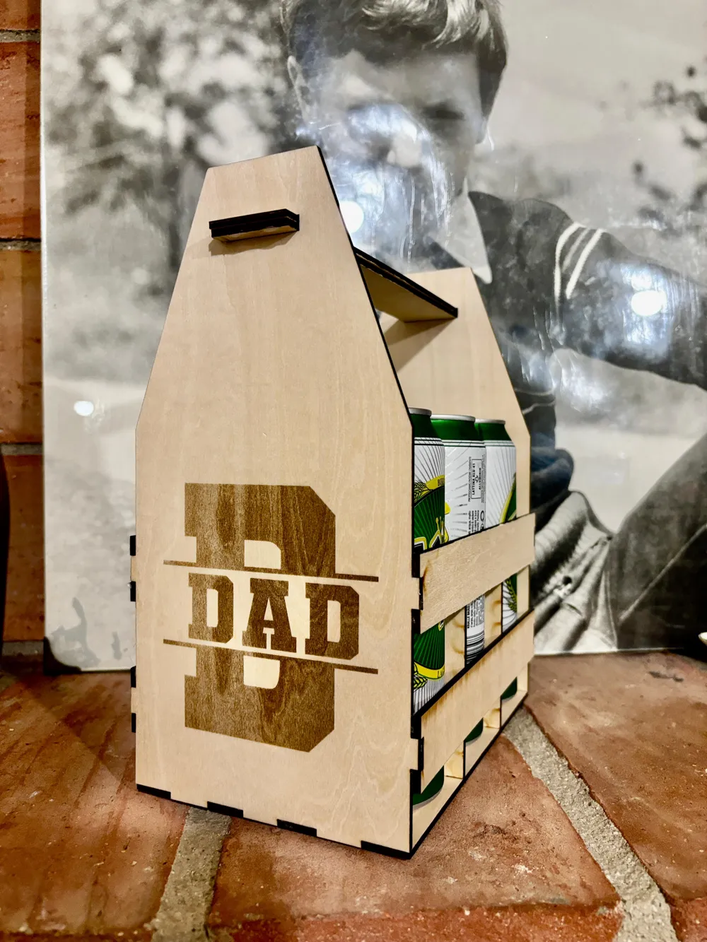Beer Carrier with Handle for Father s Day - Free 3D Print Model ...