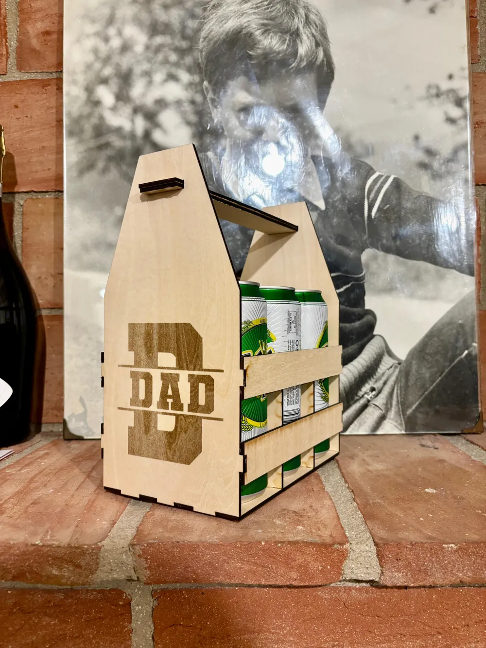 Beer Carrier with Handle for Father s Day - Free 3D Print Model ...