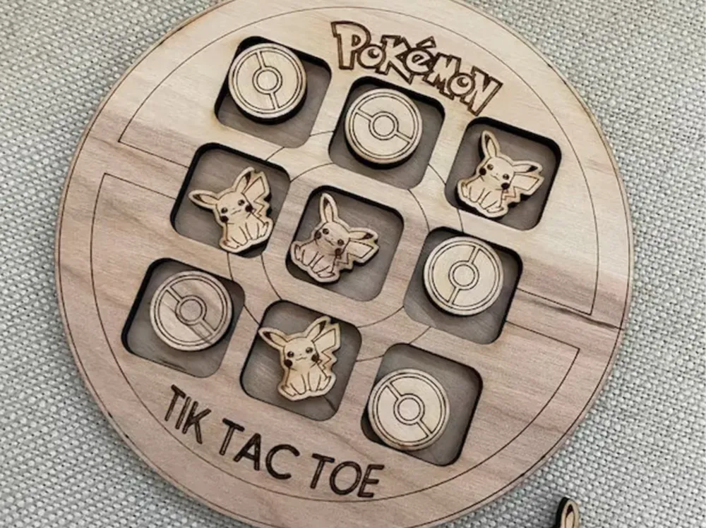 pokemon tik tac toe by 3D Studio RC MakerWorld: Download Free 3D Models