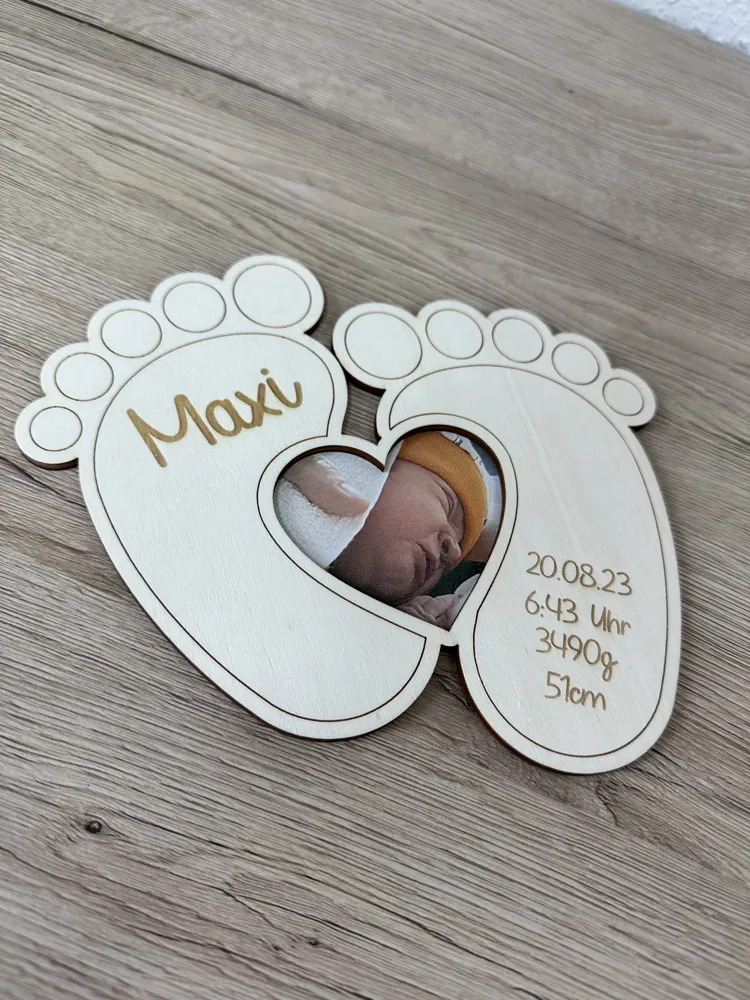 Birth gift with photo by TortenTobi MakerWorld: Download Free 3D Models