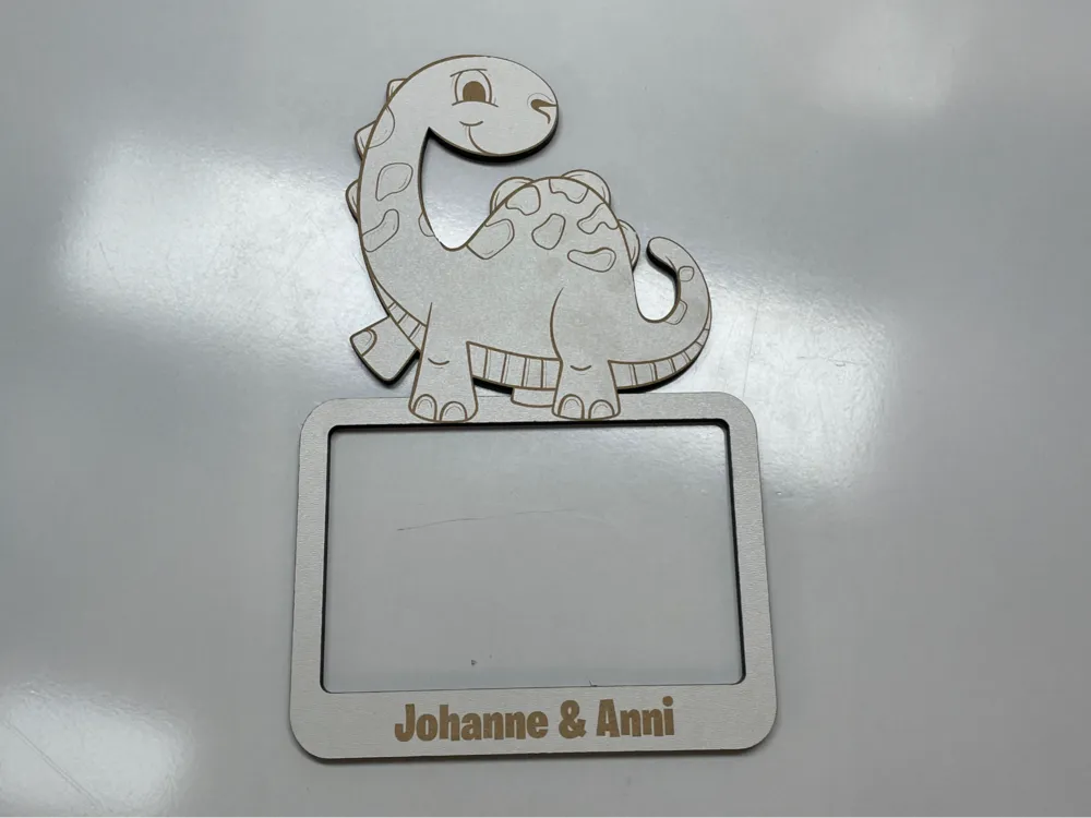 Dino Picture Frame by TortenTobi MakerWorld: Download Free 3D Models