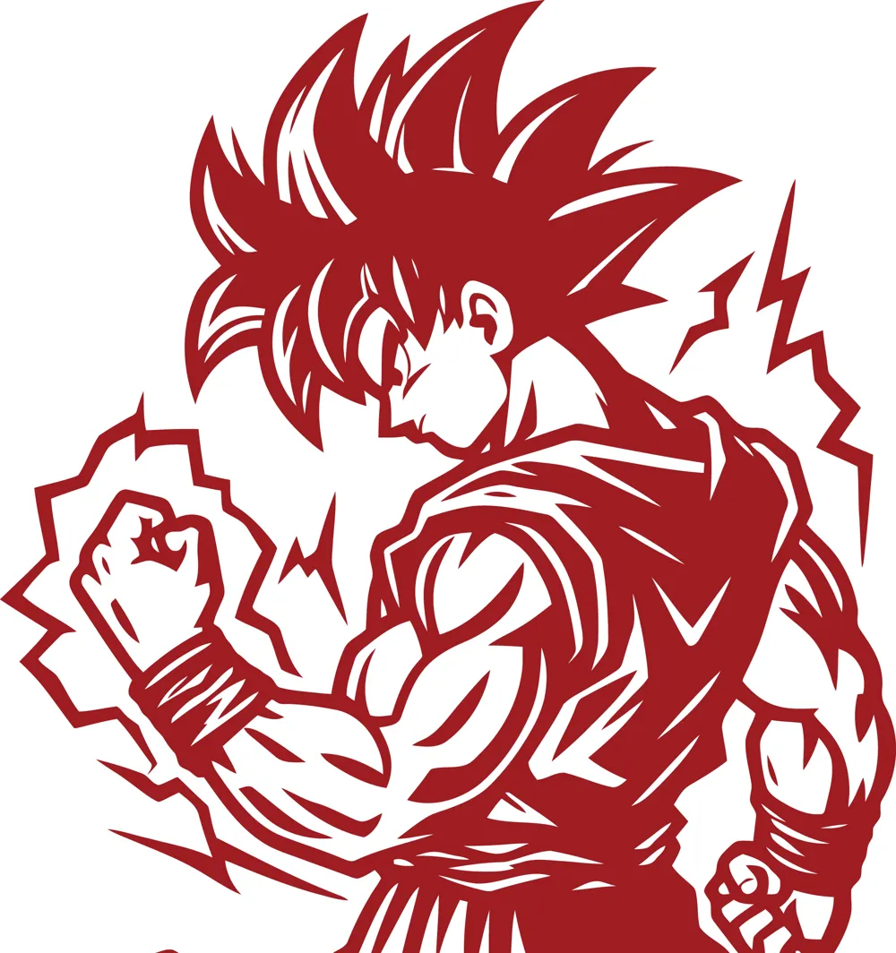 Furious Goku Vinyl by sariel MakerWorld: Download Free 3D Models