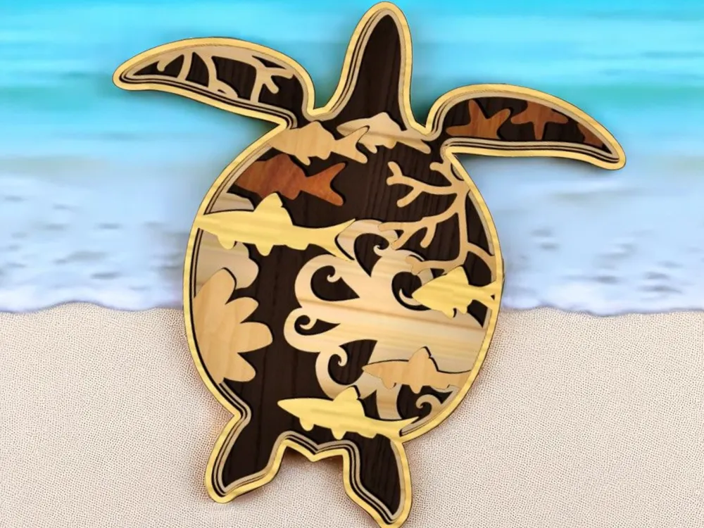 Layered Turtle by brandon8747 MakerWorld: Download Free 3D Models