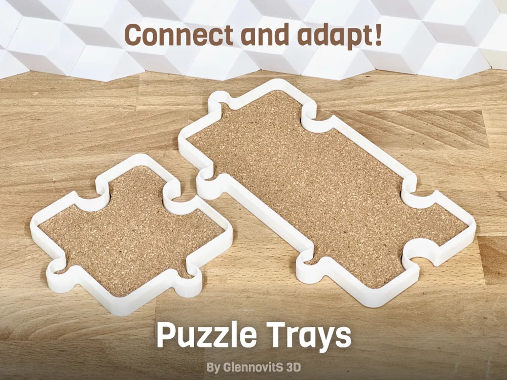 Puzzle Trays – Inlays for Modular Catch-All System by GlennovitS 3D ...