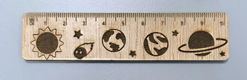 10cm Decorative Rulers by Caporale82 MakerWorld: Download Free 3D Models