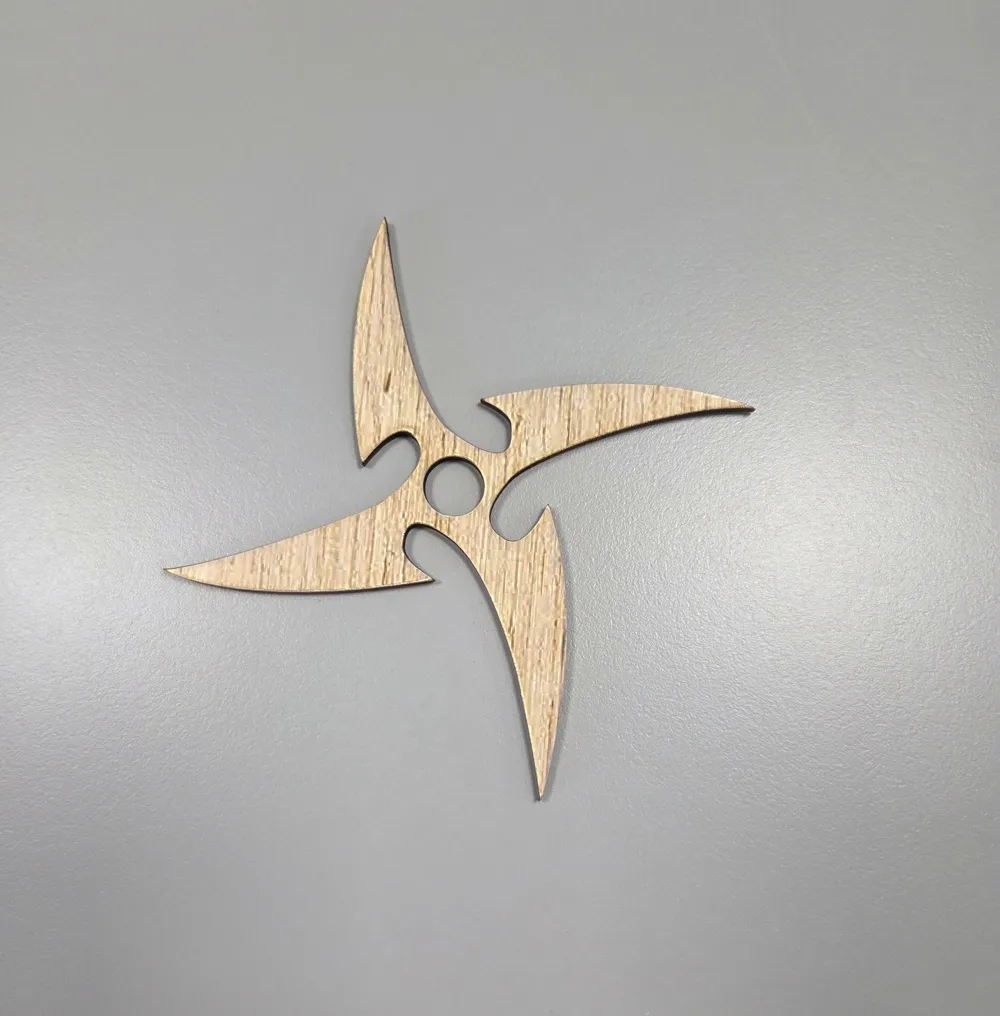 Decorative Ninja Star by Caporale82 MakerWorld: Download Free 3D Models