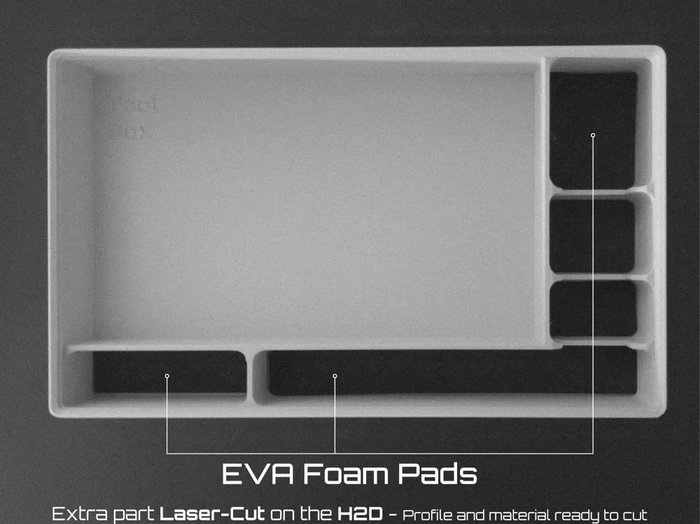 Padding for the ToolBox by Jorge Rui MakerWorld: Download Free 3D Models