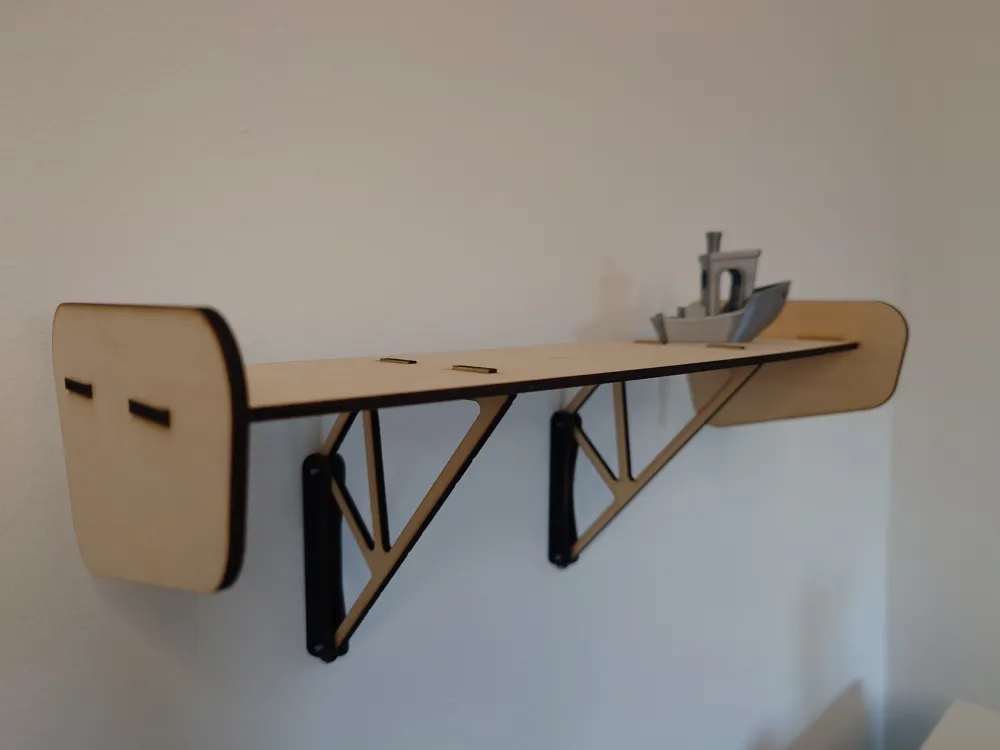Wall Wing / mimi spoiler shelf - Free 3D Print Model - MakerWorld
