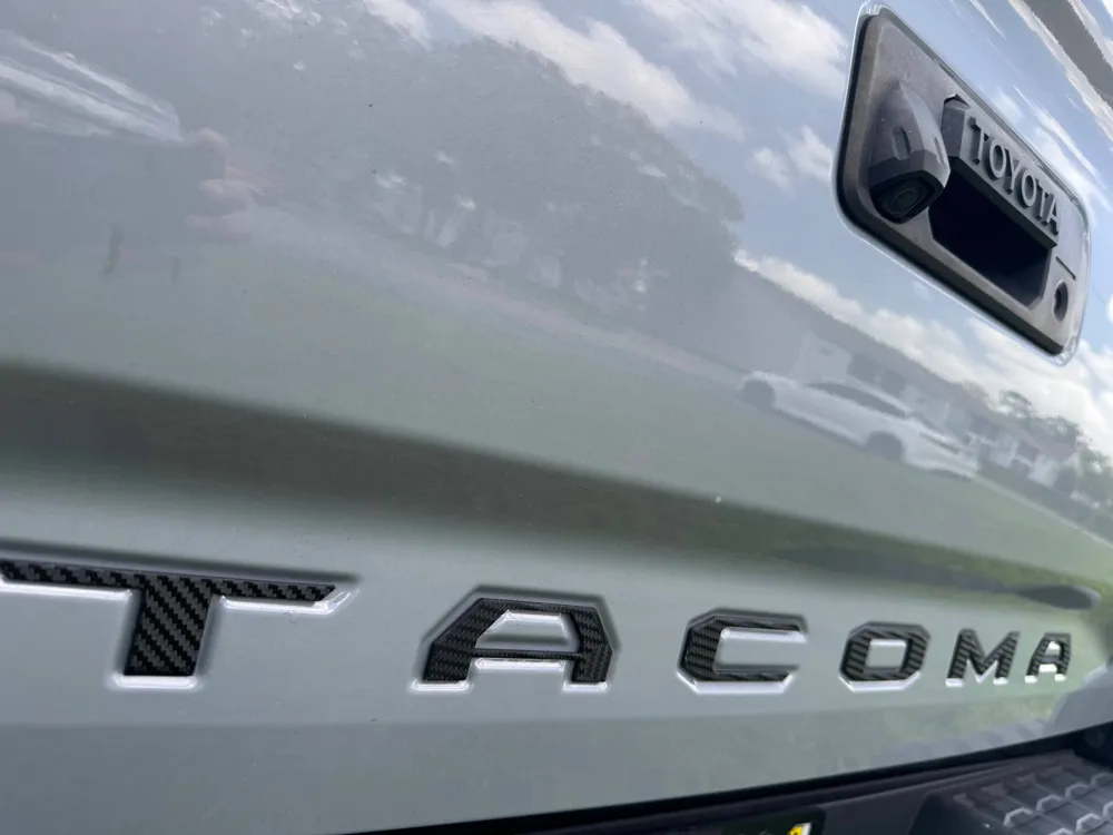 3rd gen TACOMA rear tailgate vinyl cutout by Creations from Ash ...