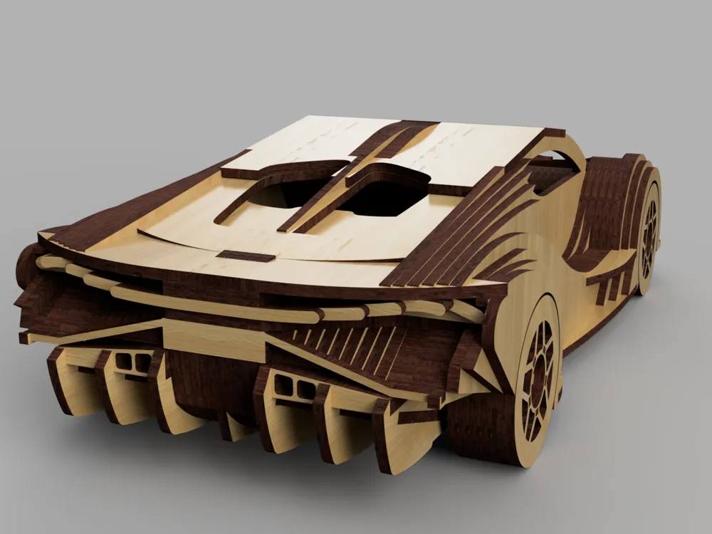 Bugatti Tourbillon by B_Wahl MakerWorld: Download Free 3D Models