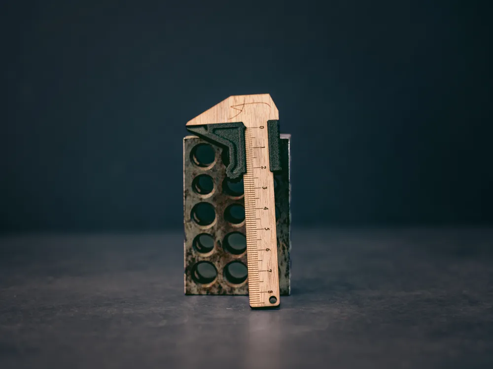 Pocket Caliper - 3D printed + Laser Cut by Meister Edel MakerWorld ...