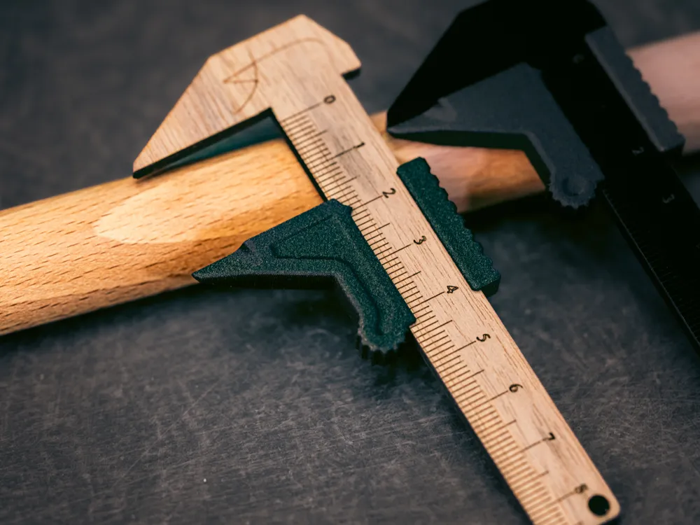Pocket Caliper - 3D printed + Laser Cut by Meister Edel MakerWorld ...