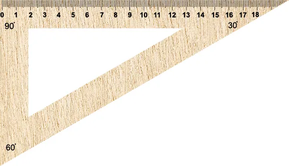 Triangle ruler with 30°-60°-90° Angles by Caporale 3D MakerWorld ...