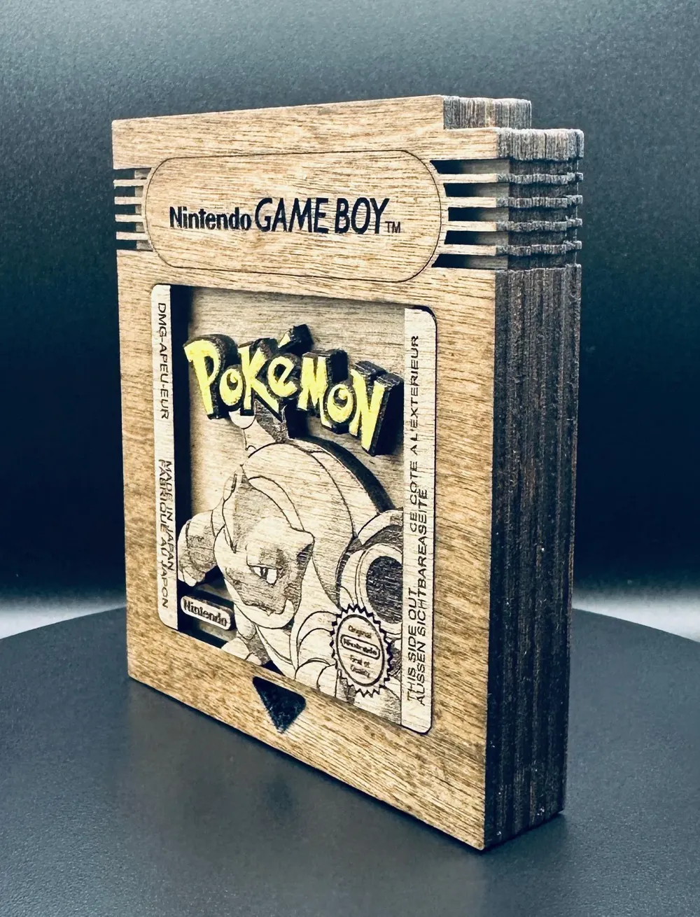 Pokémon Blue - Gameboy cartridge - layered fan art by LiamMS89 ...