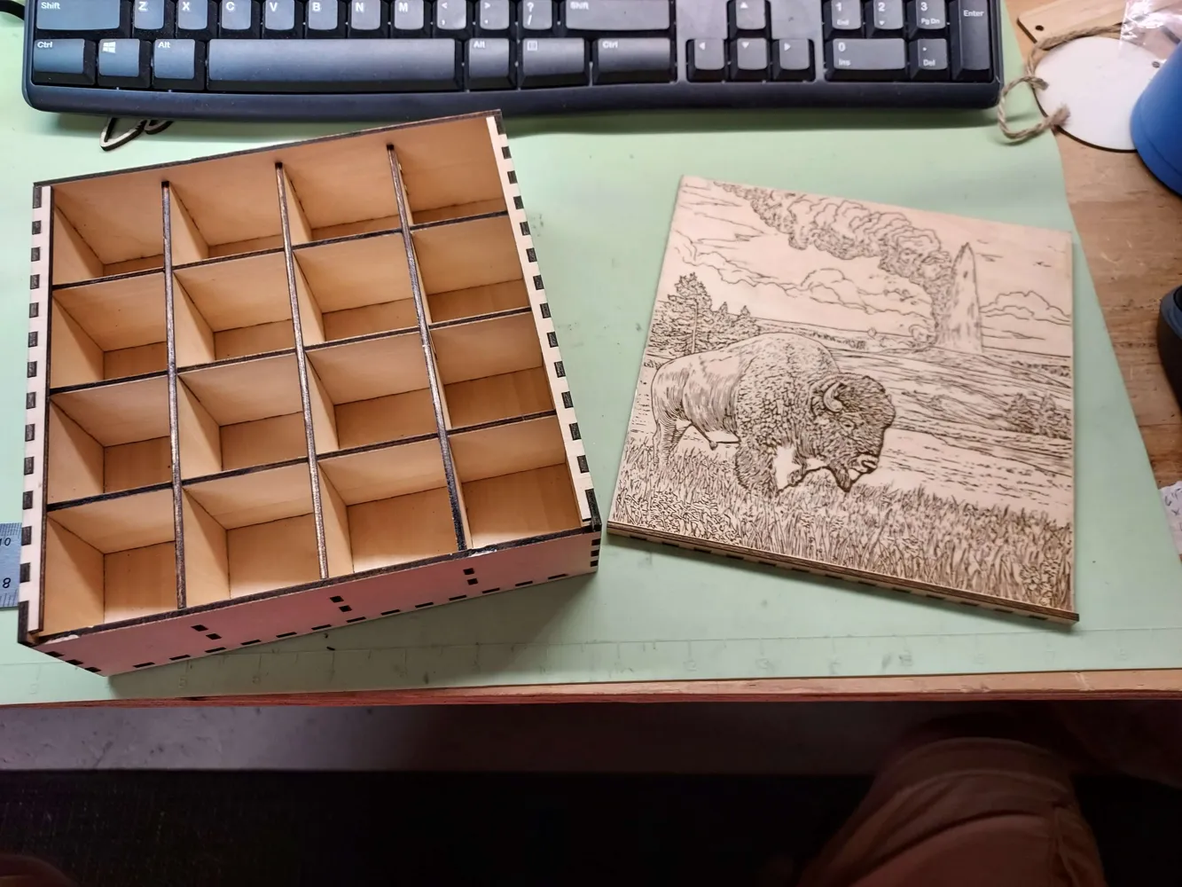 Bison Trinket Box by Volabit MakerWorld: Download Free 3D Models
