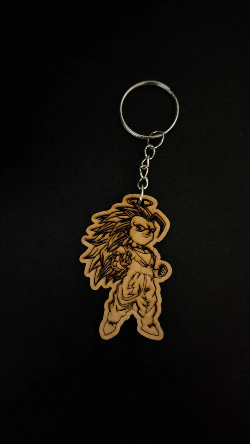 Goku SS3 Dragon Ball Keychain by Taller De Los Heroes MakerWorld ...