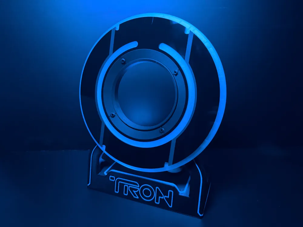 Tron Identity Disc Laser Cut by RileyDesigns MakerWorld: Download Free ...