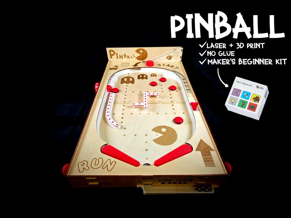 PINBALL by Savy_Maker MakerWorld: Download Free 3D Models