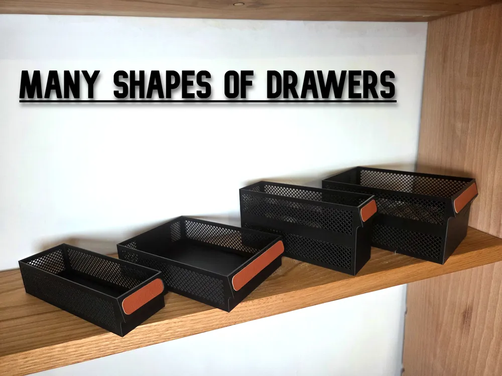 MODULAR CHEST OF DRAWERS - Free 3D Print Model - MakerWorld
