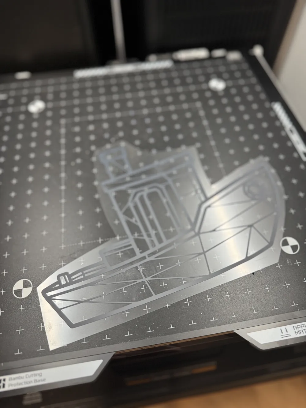 3D Benchy Wireframe Sticker, Laser, Iron-on Decal by mr_mkaay ...