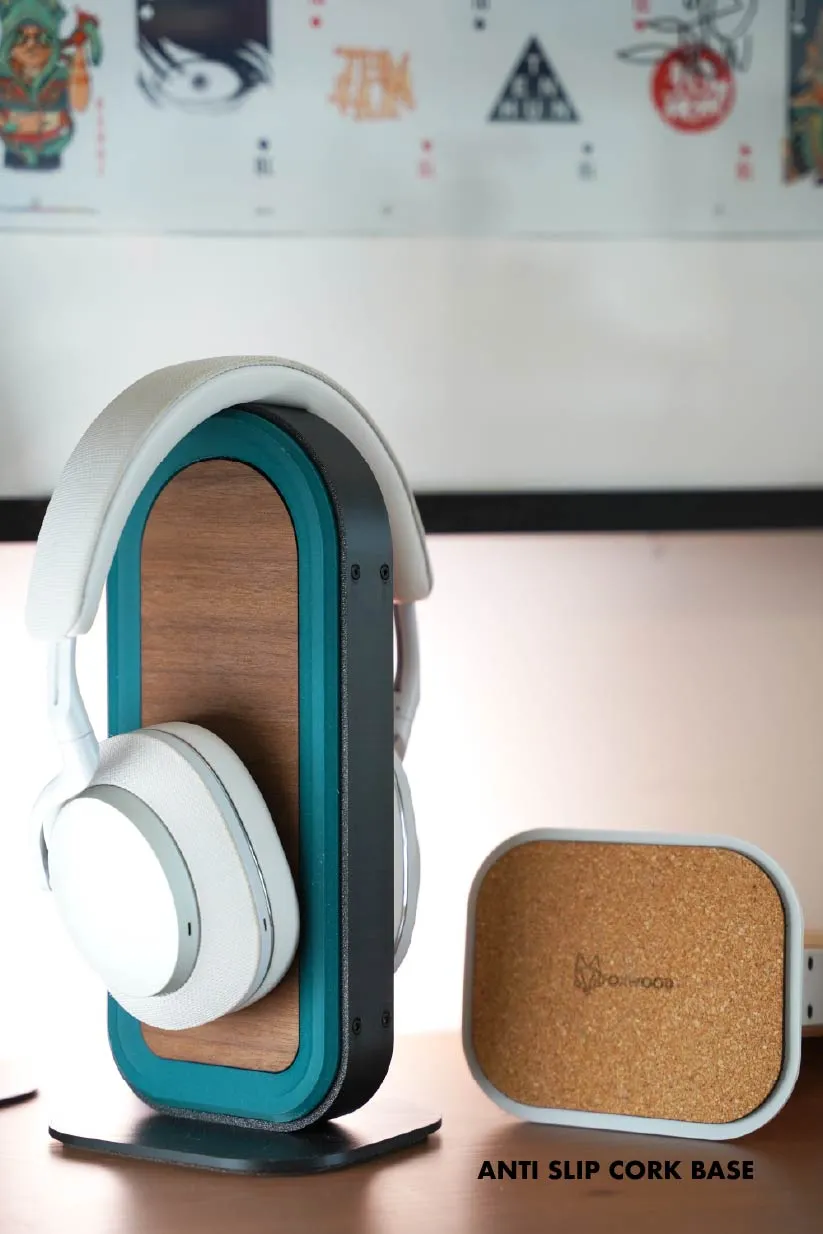 LASER FILES - Headphone Stand Hybrid Wood Edition - Free 3D Print Model ...