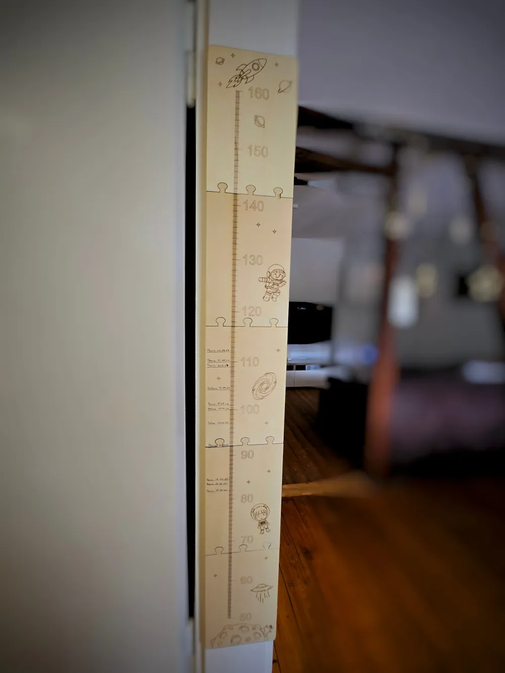 Space Adventure Kids height chart / growth chart by hbertsch MakerWorld ...