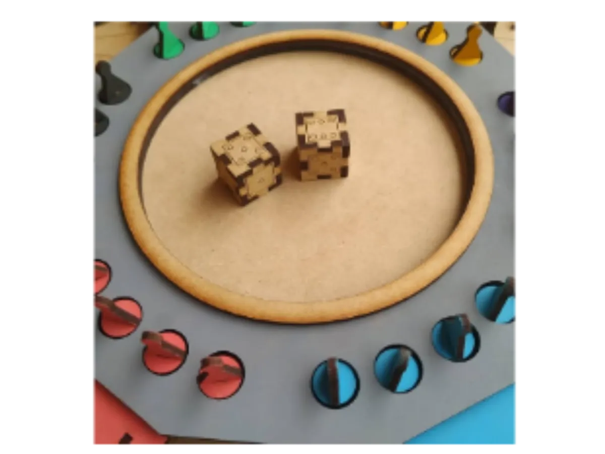 6-player Parchís - Free 3D Print Model - MakerWorld