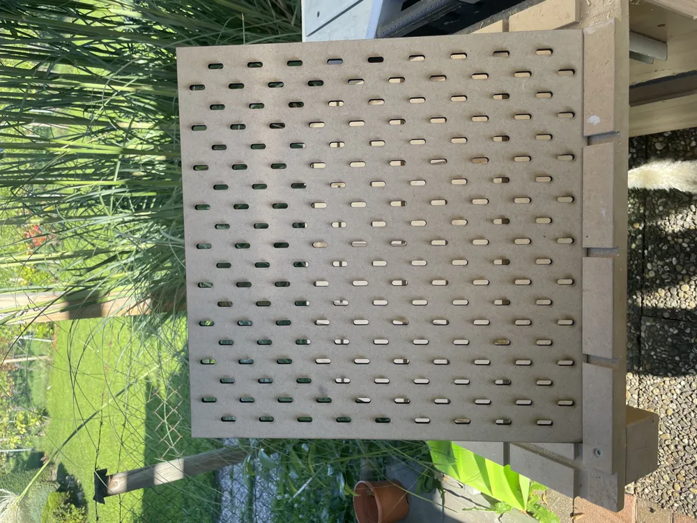 Skids Board Placa Perforada 400x400 / 300x300 - Modelo de impresión 3D ...