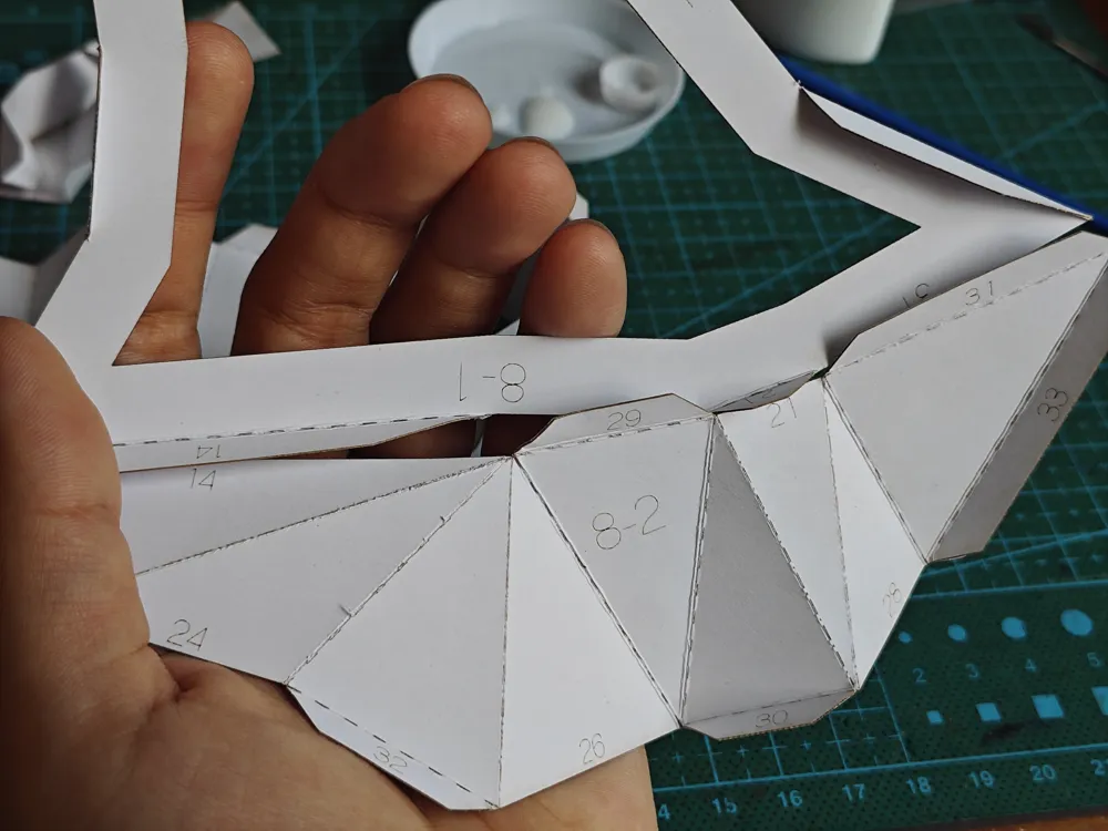 Little Ghost, Made from one A4 sheet, Laser-cut no-trim version by zjoycelee MakerWorld ...