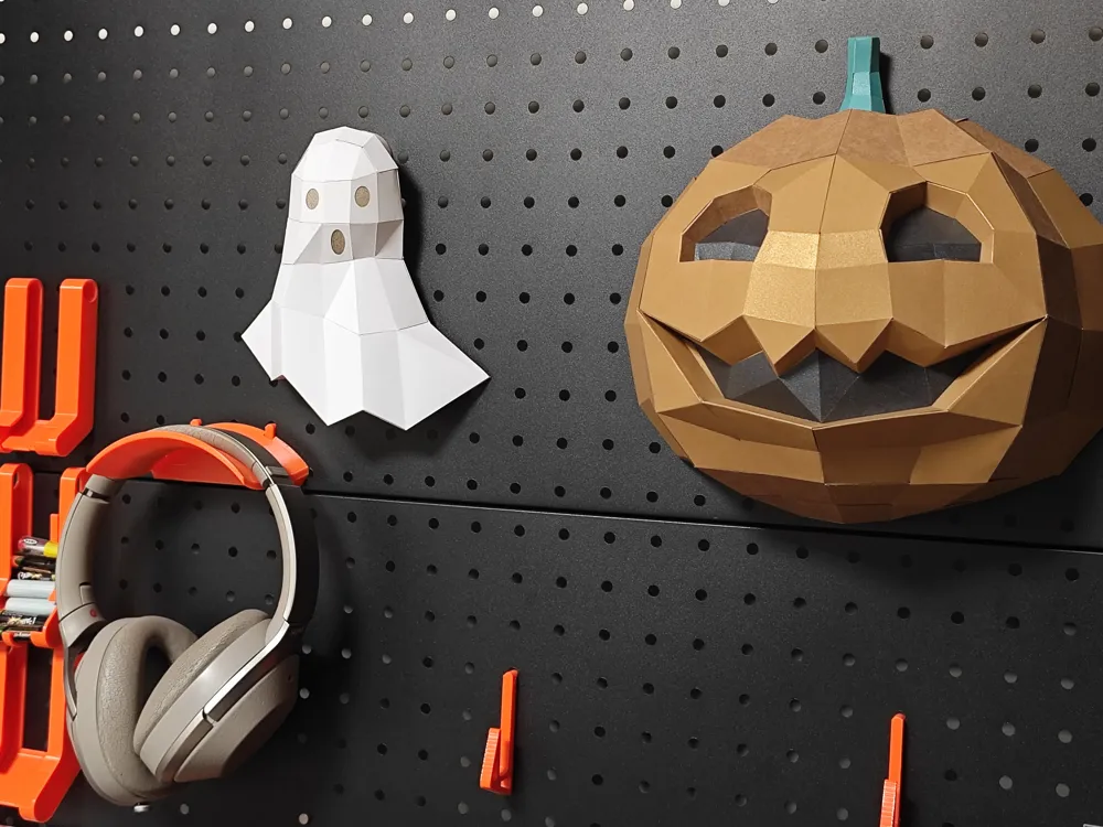 Little Ghost, Made from one A4 sheet, Laser-cut no-trim version by zjoycelee MakerWorld ...