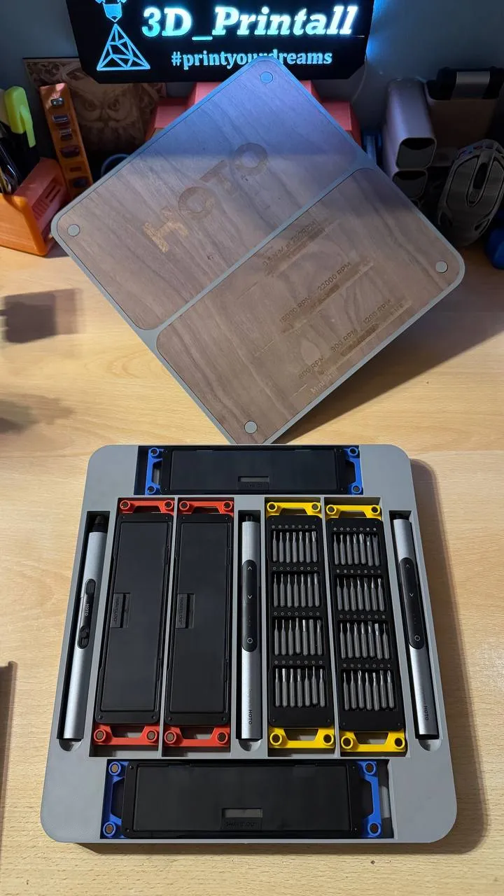 HOTO Snapbloq lid panels for 3d printable box by 3d_printall MakerWorld ...