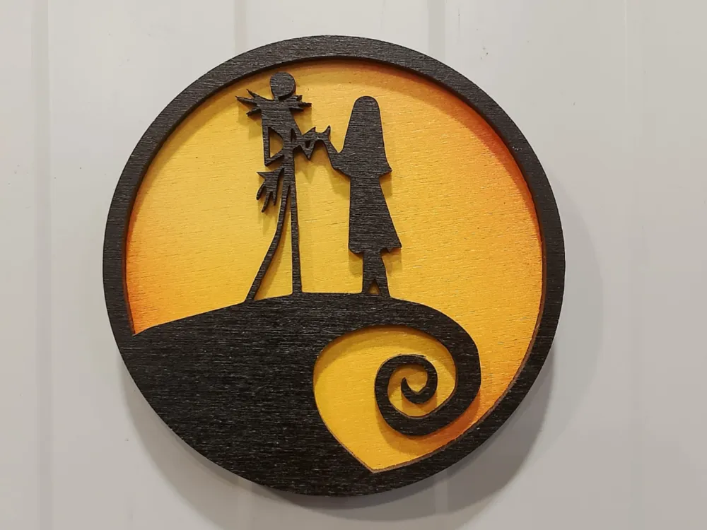 VECTOR JACK E SALLY by laserificio MakerWorld: Download Free 3D Models