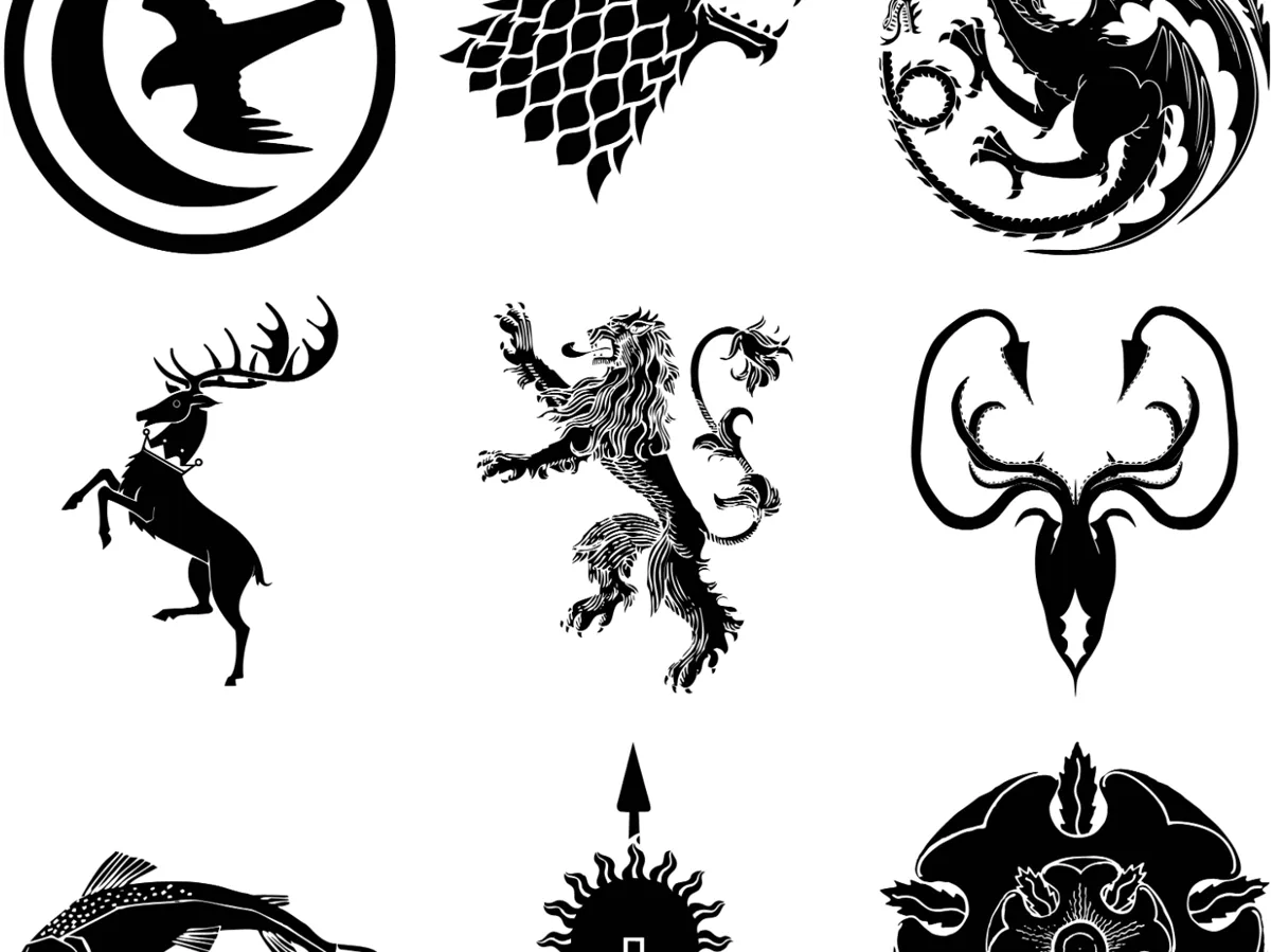 Game of Thrones House Crests by Hhcreed91 MakerWorld: Download Free 3D ...
