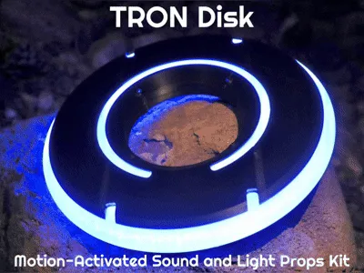 Tron Identity Disc - Sound and lights prop kit by RileyDesigns ...