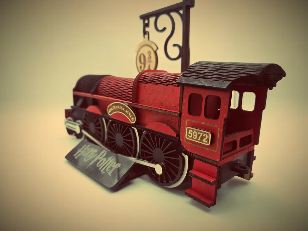 Trem a Laser Harry Potter por Savy_Maker MakerWorld: Baixe modelos 3D ...