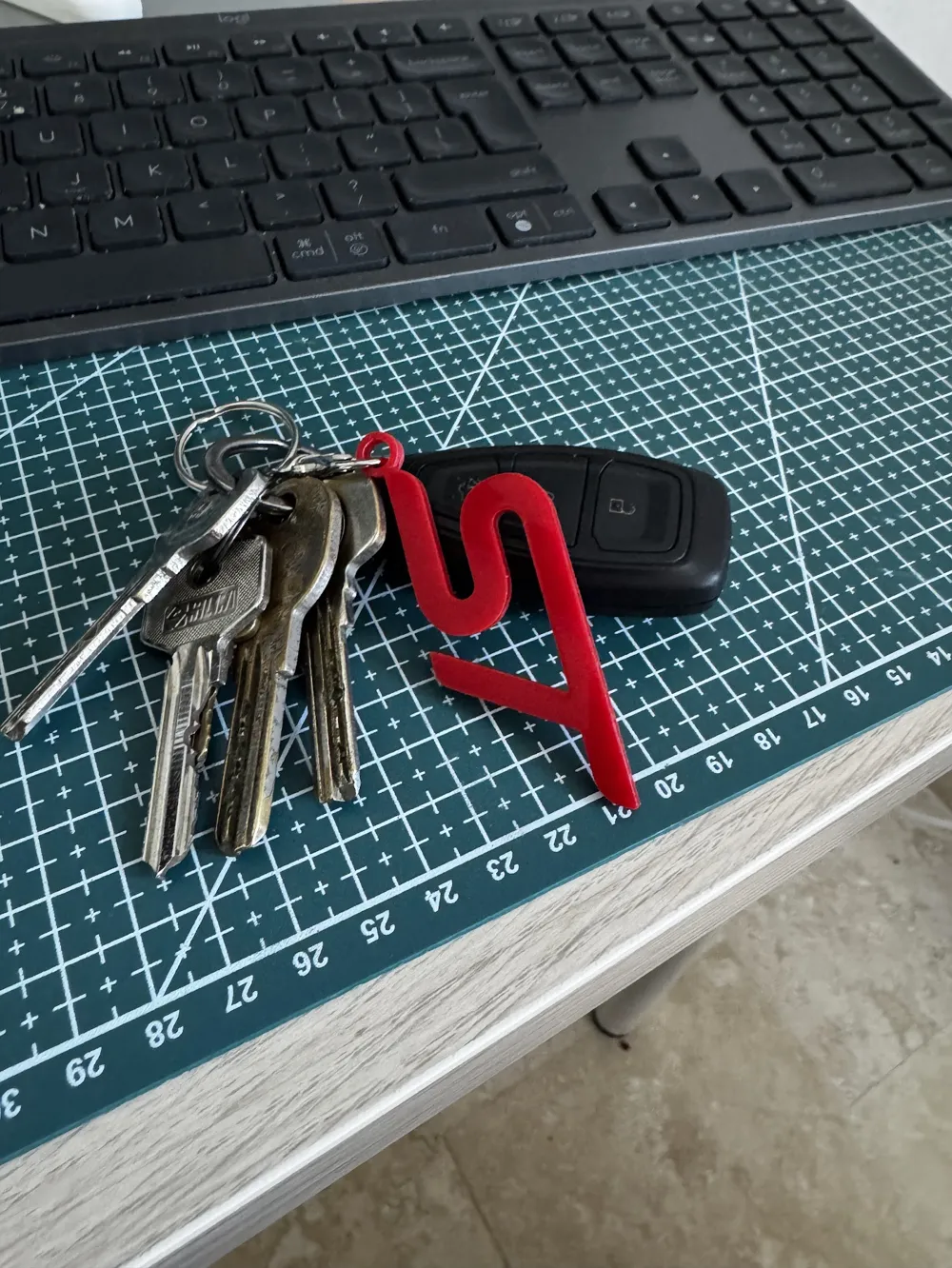 Ford ST Logo Keychain (Focus, Fiesta etc.) - Free 3D Print Model ...