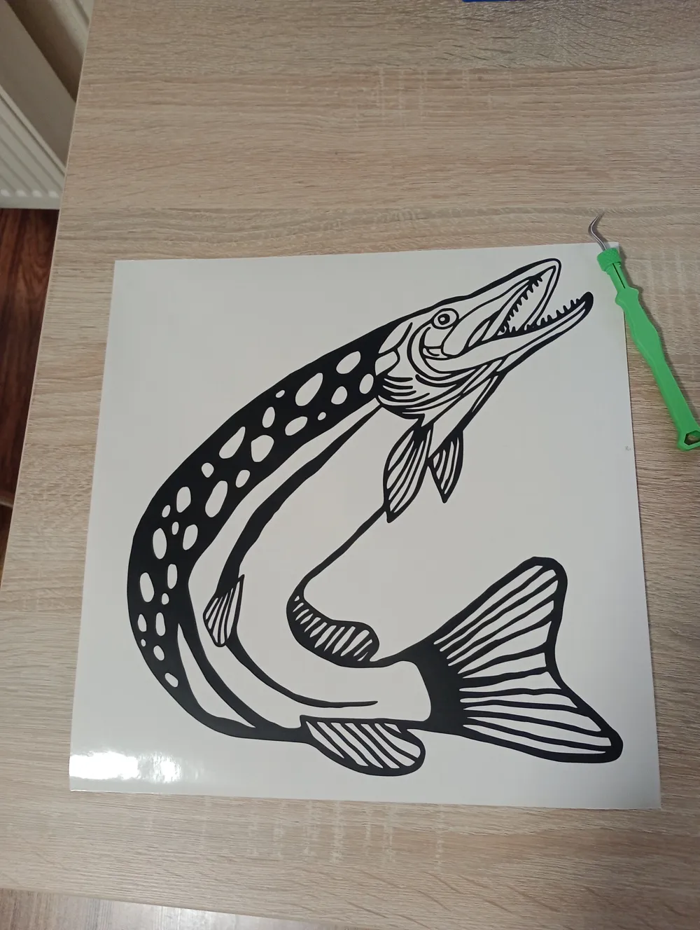 Pike Sticker - Free 3D Print Model - MakerWorld