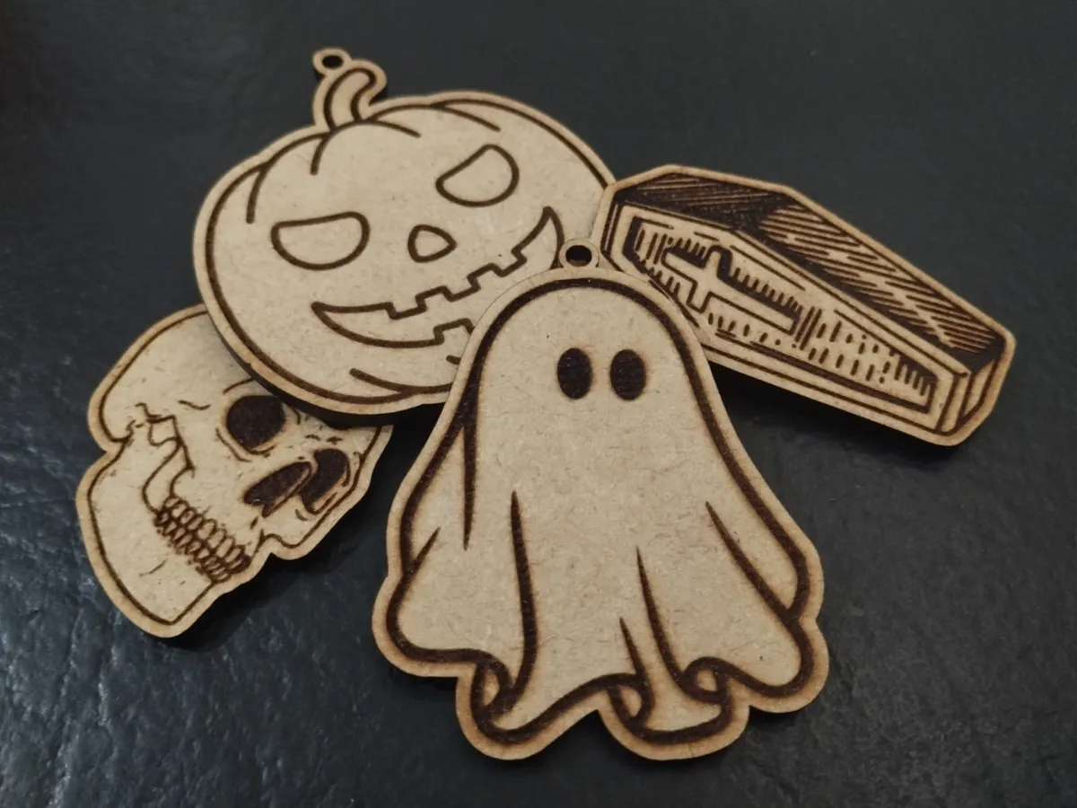 Halloween-Themen-Schlüsselanhänger von Teo MakerWorld: Kostenlose 3D ...