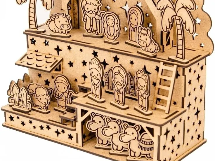 Nativity Scene da Nyko MakerWorld: Scarica Modelli 3D Gratuiti