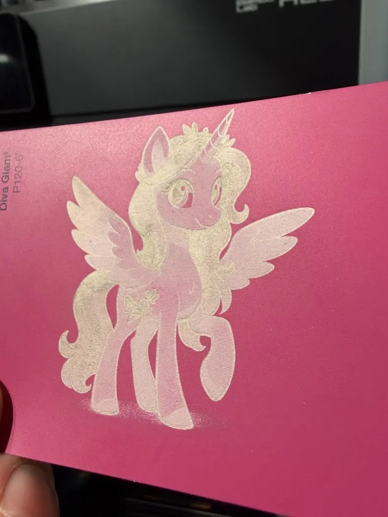 Princess Fruity - Unicorn Laser File - Free 3D Print Model - MakerWorld
