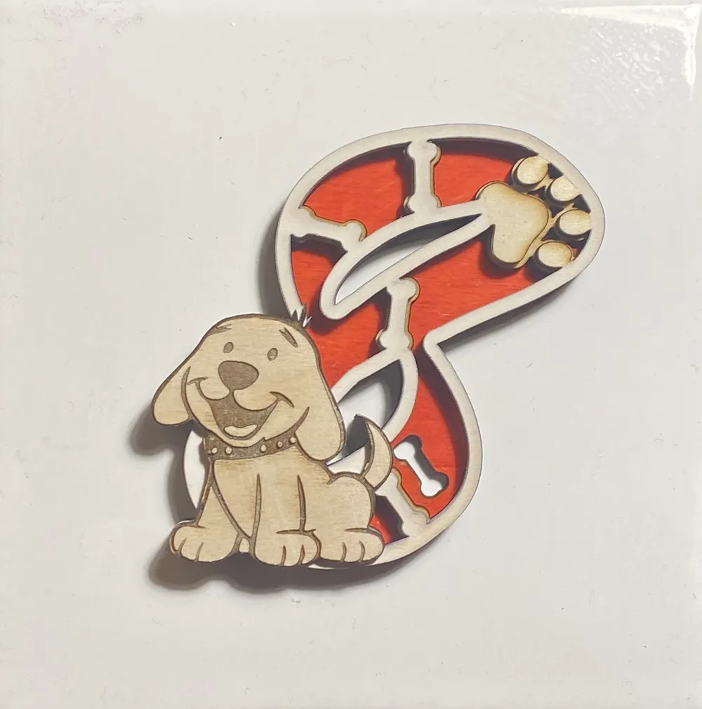 Wooden Dog Numbers (0–9) – Puppy Number Set by MetaImi MakerWorld ...