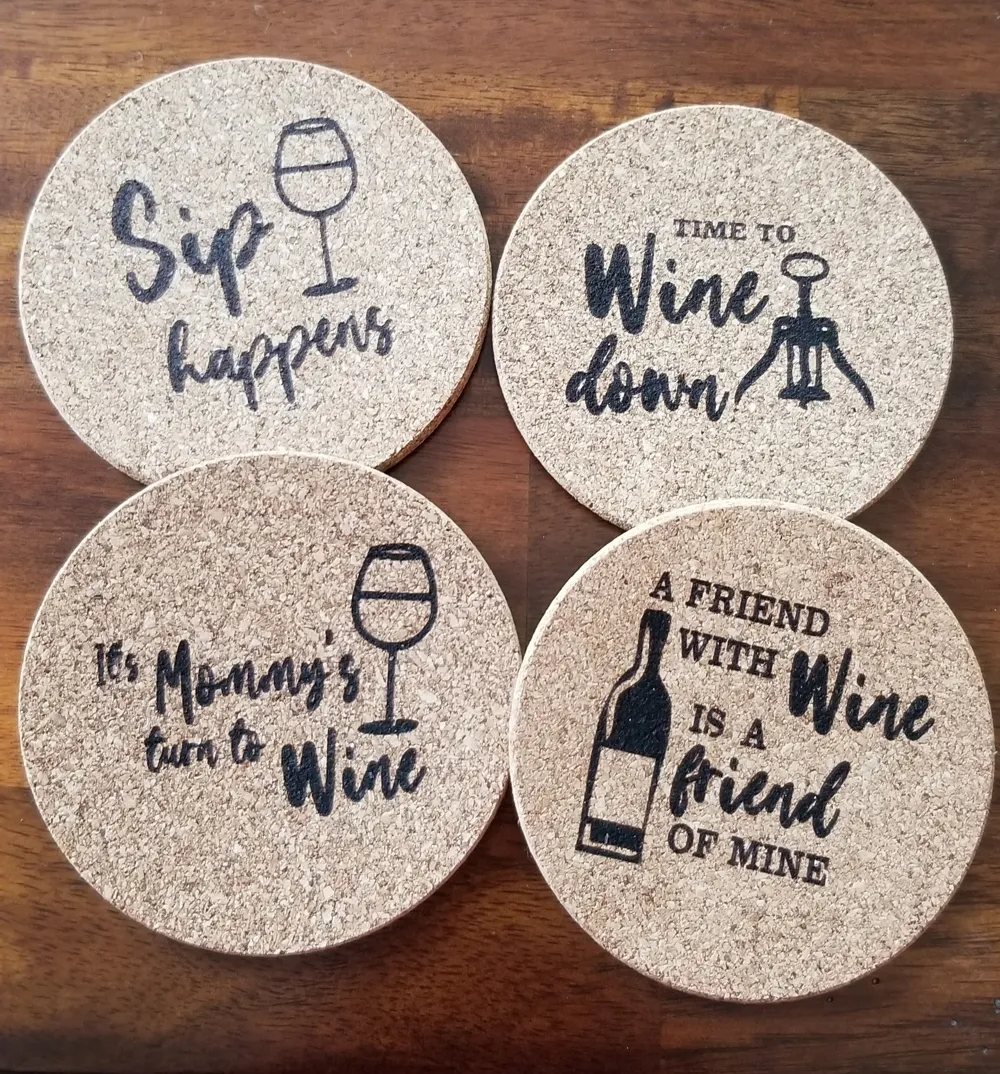 Perfect coaster set for Wine lovers by lilmonster36 MakerWorld ...