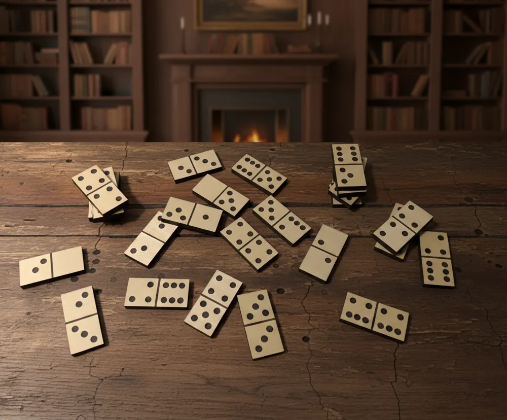 Complete Domino Set - Elegant Minimalist Tiles - Free 3D Print Model ...