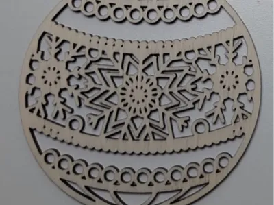 Decorative Christmas Ball by cb3dmaker MakerWorld: Download Free 3D Models